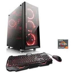 CSL Gaming-PC "HydroX V28322" Computer Gr. Microsoft Windows 11 Home (64 Bit), 32 GB RAM 1000 GB SSD, schwarz