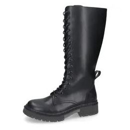 Schnürstiefel Dockers BY GERLI Gr. 41, Normalschaft, schwarz Damen Schuhe Stiefel, Winterstiefel, Stiefel mit robuster Profillaufsohle