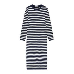 Mango Kleid 'ELIOTA' Damen Größe S navy / weiß