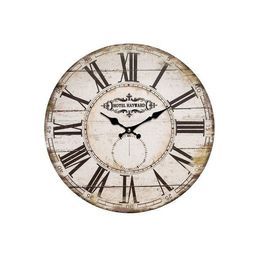 MyFlair Wanduhr "Hotel", aus Holz