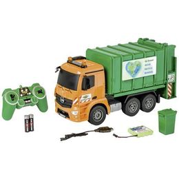 Carson Modellsport MB Arocs Müllwagen 1:20 RC Einsteiger Funktionsmodell LKW