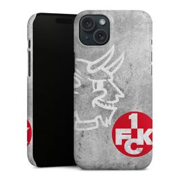 DeinDesign iPhone 15 Plus Handy Premium Case Smartphone Handyh&uuml;lle Schutzh&uuml;lle gl&auml;nzend 1. Fck Devil 1. Fc Kaiserslautern Premium Case