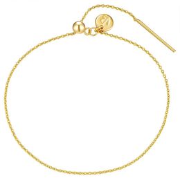 Glanzstücke München Glanzstücke München Silberarmband gelbgold