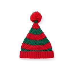 Nebelmeer Bommelmütze Weihnachtsdekoration Hut Weihnachtsgeschenke Weihnachtsroter Strickwollhut