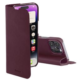 Hama Handytasche "Guard Pro" für Apple iPhone 14 Pro, Bordeaux (1-tlg), rot