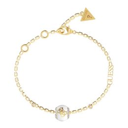 Guess Kette mit Einhänger Damen Armband JUBB02282JWYGWHL