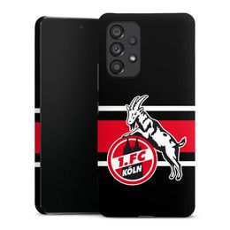 DeinDesign Galaxy A53 5G Handy Premium Case Smartphone Handyh&uuml;lle Schutzh&uuml;lle matt 1. Fc K&ouml;ln Logo Official Licensed Product Premium Case