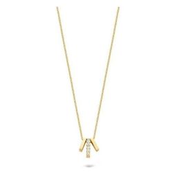 Blush Goldkette Kette 14 Karat Gelbgold mit Zirkonia 3122YZI