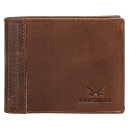Sansibar Geldbörse, echt Leder, braun