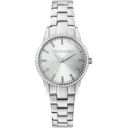 Trussardi Quarzuhr Damen-Uhren Analog Quarz
