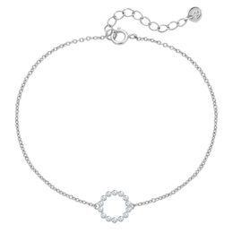 Glanzstücke München Glanzstücke München Silberarmband silber, mit Zirkonia, silberfarben
