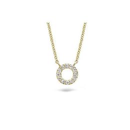 Blush Goldkette Kette 14 Karat Gelbgold mit Zirkonia 3125YZI