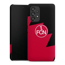 DeinDesign Galaxy A53 5G Handy Premium Case Smartphone Handyh&uuml;lle Schutzh&uuml;lle gl&auml;nzend 1. Fc N&uuml;rnberg Merchandise 1. Fcn Premium Case