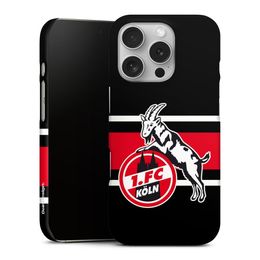 DeinDesign iPhone 16 Pro Handy Premium Case Smartphone Handyh&uuml;lle Schutzh&uuml;lle matt Official Licensed Product 1. Fc K&ouml;ln Logo Premium Case