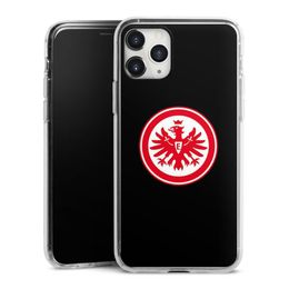 DeinDesign iPhone 11 Pro Max Handy Silikon H&uuml;lle Case transparent Handyh&uuml;lle Sge Eintracht Frankfurt Eagle Silikon Case