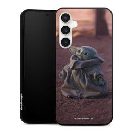 DeinDesign Galaxy S23 FE Handy Silikon H&uuml;lle Case schwarz Handyh&uuml;lle The Child Star Wars Baby Yoda