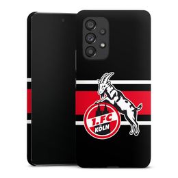 DeinDesign Galaxy A53 5G Handy Premium Case Smartphone Handyh&uuml;lle Schutzh&uuml;lle gl&auml;nzend 1. Fc K&ouml;ln Logo Official Licensed Product Premium Case