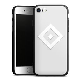 DeinDesign iPhone SE (2020) Handy Premium Silikon H&uuml;lle Handyh&uuml;lle schwarz Case Coat Of Arms Hamburger Sv Hsv Silikon Premium Case