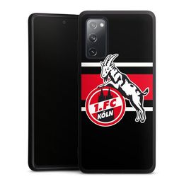 DeinDesign Galaxy S20 FE 5G Handy Premium Silikon H&uuml;lle Handyh&uuml;lle schwarz Case 1. Fc K&ouml;ln Logo Official Licensed Product Silikon Premium Case