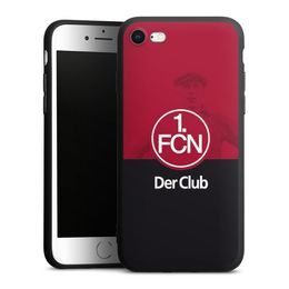 DeinDesign iPhone SE (2022) Handy Premium Silikon H&uuml;lle Handyh&uuml;lle schwarz Case Official Licensed Product Der Club 1. Fc N&uuml;rnberg Silikon Premium Case