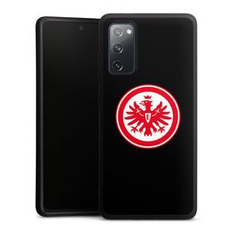 DeinDesign Galaxy S20 FE 5G Handy Premium Silikon H&uuml;lle Handyh&uuml;lle schwarz Case Eagle Eintracht Frankfurt Sge Silikon Premium Case