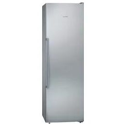 Siemens Gefrierschrank "GS36NAEP", E (A-G), silber (gebürsteter stahl antifingerprint), B:60cm H:186cm T:65cm, Gefrierschränke