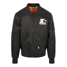 Bomberjacke STARTER Black Label "Starter Black Label Herren" Gr. L, schwarz Herren Jacken