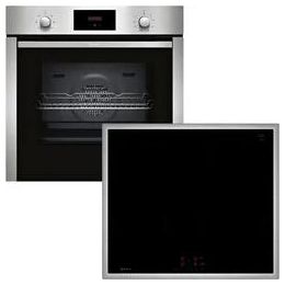 A (A+++ bis D) Neff Backofen-Set "BX36I" Herdsets grau (edelstahl)