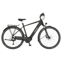 E-Bike Fischer FAHRRAD "VIATOR 4.2i" E-Bikes Gr. 55cm, 28 Zoll (71,12cm), schwarz Pedelec, Elektrofahrrad für Damen u. Herren