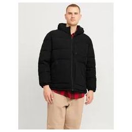 Jack & Jones PlusSize Outdoorjacke JACK & JONES PLUSSIZE "JJEOTTO PUFFER JACKET PLS" Gr. 6XL, schwarz Herren Jacken