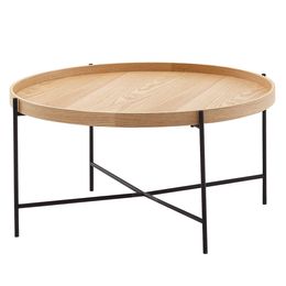 Wohnling Couchtisch 78x78x40 cm Holz / Metall