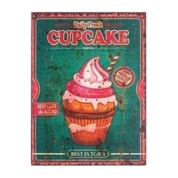 MyFlair Holzschild "Cupcake II"