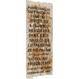 MyFlair Spruchtafel "Porte Maillot"