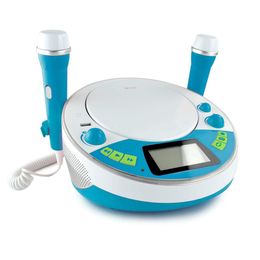 X4-Life X4-TECH Kinder CD-Player Bobby Joey JamBox blau