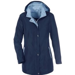 WITT Damen Funktionsjacke mit Innentasche, marine-hellblau, Gr&ouml;&szlig;e 38