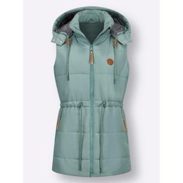 WITT Damen Longweste, jade, Gr&ouml;&szlig;e 36