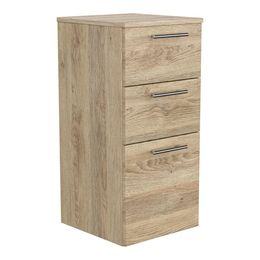 Posseik Midischrank 75cm eiche hell seidenglanz