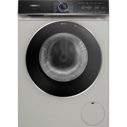 A (A bis G) Siemens Waschmaschine "WG44B20X40" Waschmaschinen smartFinish – glättet dank Dampf sämtliche Knitterfalten silberfarben