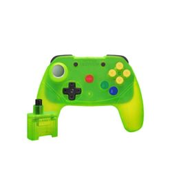 Retro Fighters Brawler64 2.4G - Extreme Green - Controller - Nintendo 64