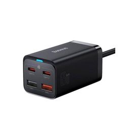 Baseus GaN3 Pro 4 Ports Desktop Charger 2x USB-C 2x USB 65W - Black