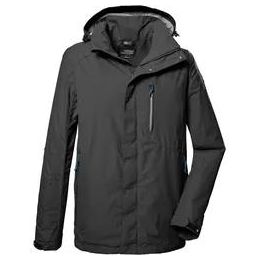 Outdoorjacke Killtec "KOS 256 MN JCKT_CARLEB" Gr. XXL, grau (anthra) Herren Jacken