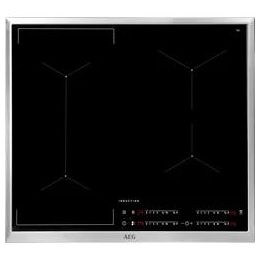 AEG Induktions-Kochfeld "IKE64441XB" Kochfelder mit Hob2Hood - Funktion grau (edelstahl)