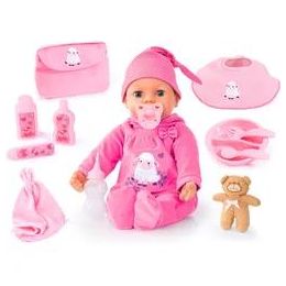 Babypuppe BAYER "Piccolina Real Tears, 46 cm", pink (pink, rosa), Puppen, Kinder