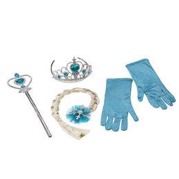 buttinette Kinder-Set "Schneeprinzessin", blau