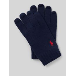 Polo Ralph Lauren Fingerhandschuhe aus reiner Wolle