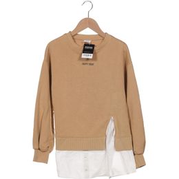 Zara Damen Hoodies & Sweater, beige, Gr. 152