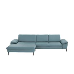 Gallery M Ecksofa Diana ¦ blau ¦ Maße (cm): B: 324 H: 86 T: 181