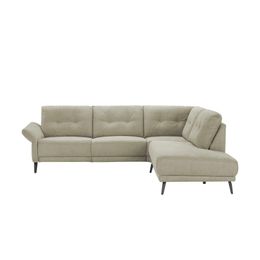 Jette Home Ecksofa Scope ¦ grün ¦ Maße (cm): B: 258 H: 88 T: 221