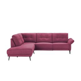 Jette Home Ecksofa Scope ¦ rot ¦ Maße (cm): B: 258 H: 88 T: 221