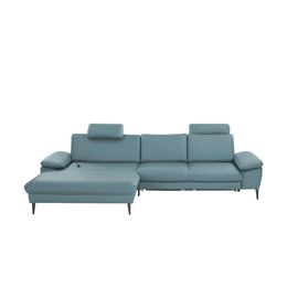 Gallery M Ecksofa Diana ¦ blau ¦ Maße (cm): B: 324 H: 86 T: 213